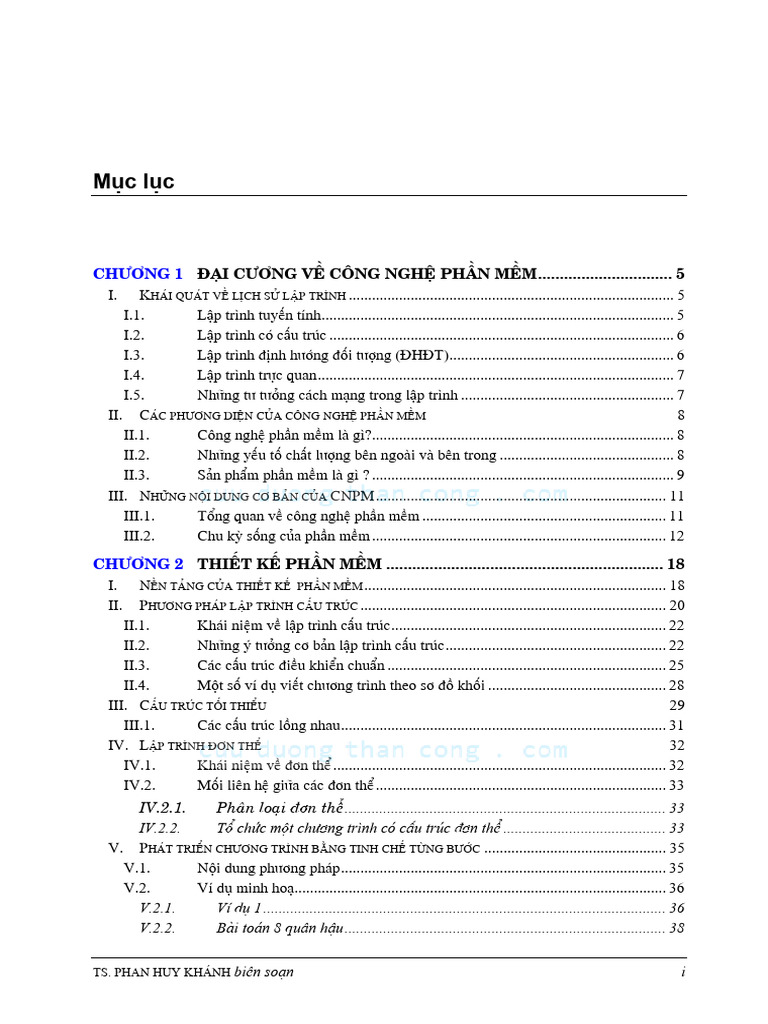 Cong-Nghe-Phan-Mem - Phan-Huy-Khanh - GT - CNPM - (Cuuduongthancong ...