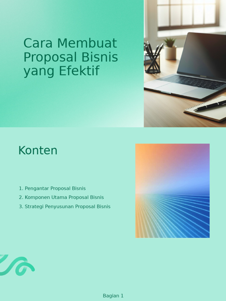 Cara Membuat Proposal Bisnis Yang Efektif-2 | PDF