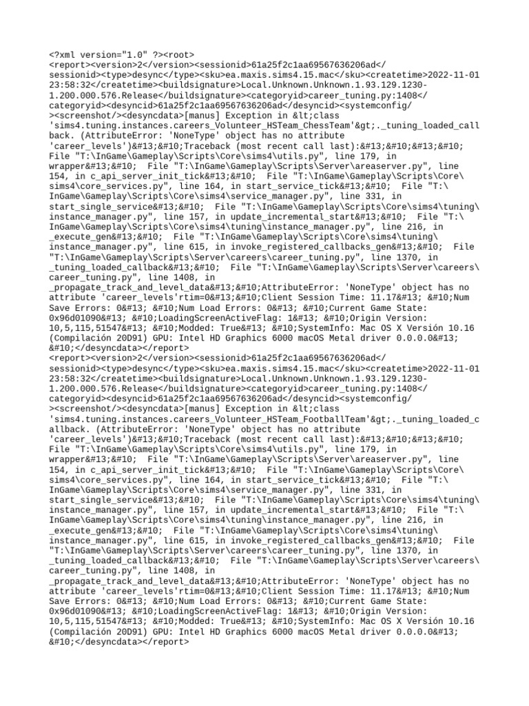 Lastexception 63803100055 | PDF | Mac Os | Macintosh Platform