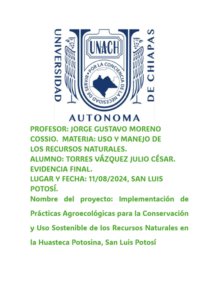 EF UMRN JuTV | PDF | Agricultura | Agroecología