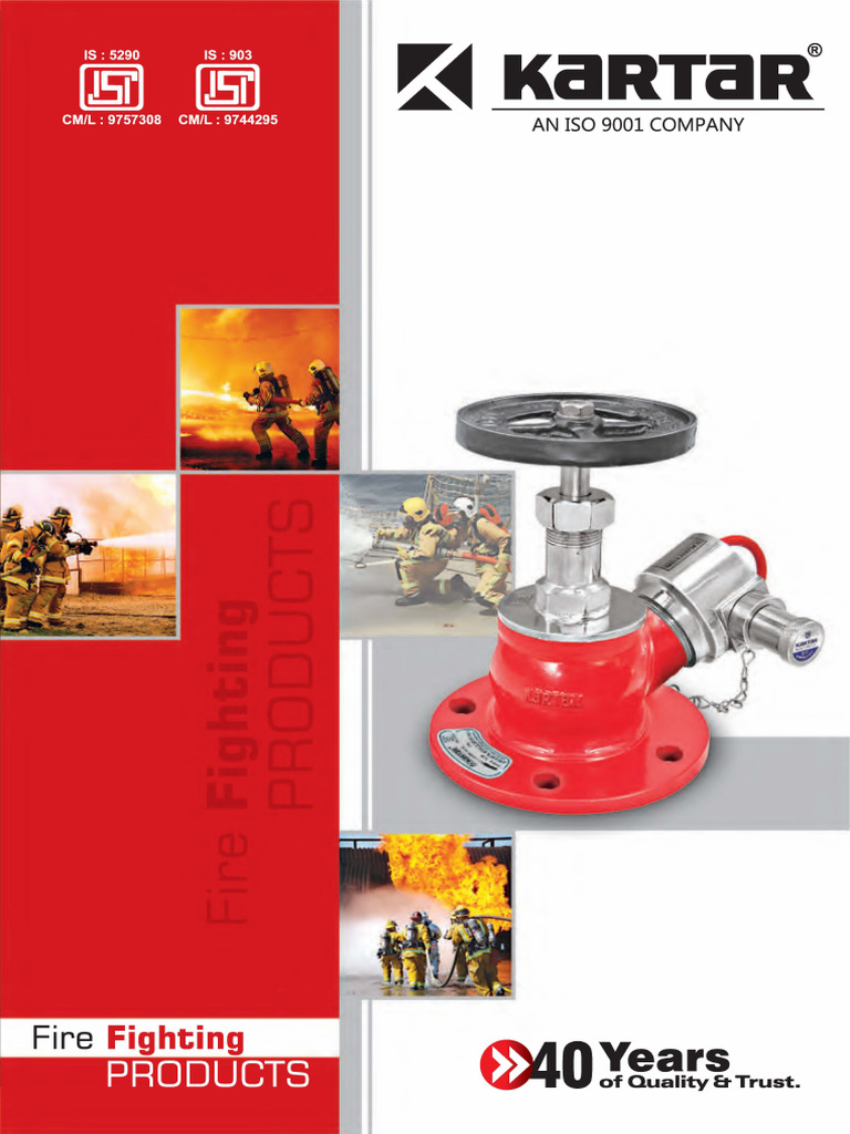 Kartar Fire Fitting Equipment Catalouge | PDF | Fire Sprinkler System ...