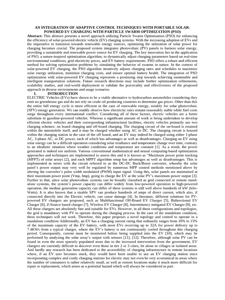 An Integration of Adaptive Paper | PDF | Photovoltaics | Mathematical ...