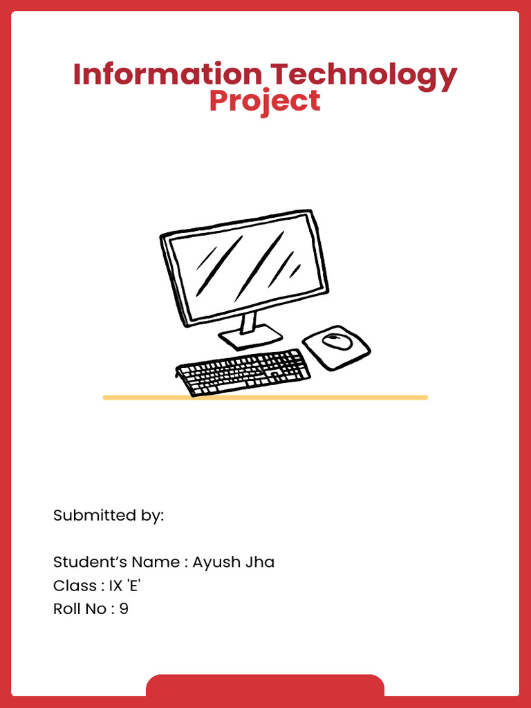 IT Project Ayush Jha 9E | PDF | Web Server | Internet & Web