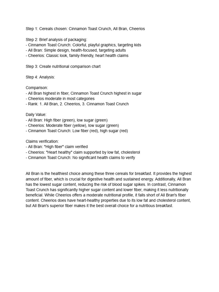 Nutrition And Wellness Unit 2 Activity 1 Pdf