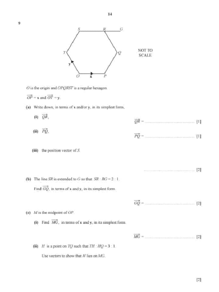 Vector Worksheet | PDF