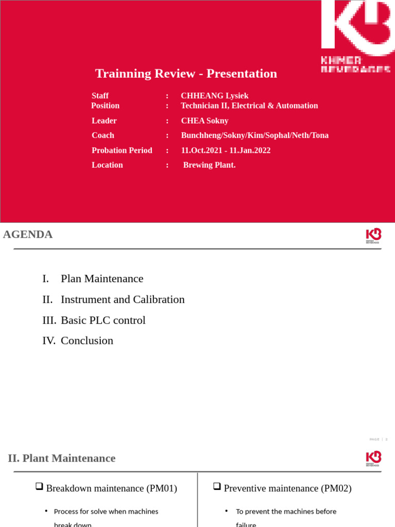 Slide Pre1 | PDF | Calibration | Metrology