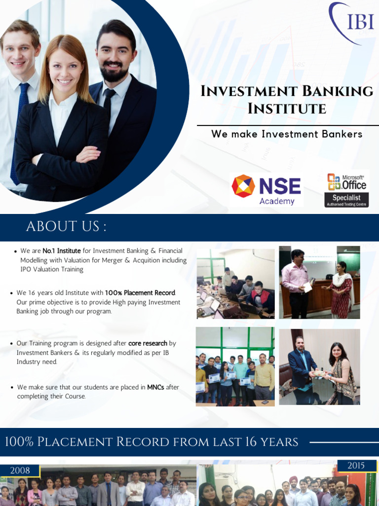 IBI Brochure | PDF | Valuation (Finance) | Discounted Cash Flow