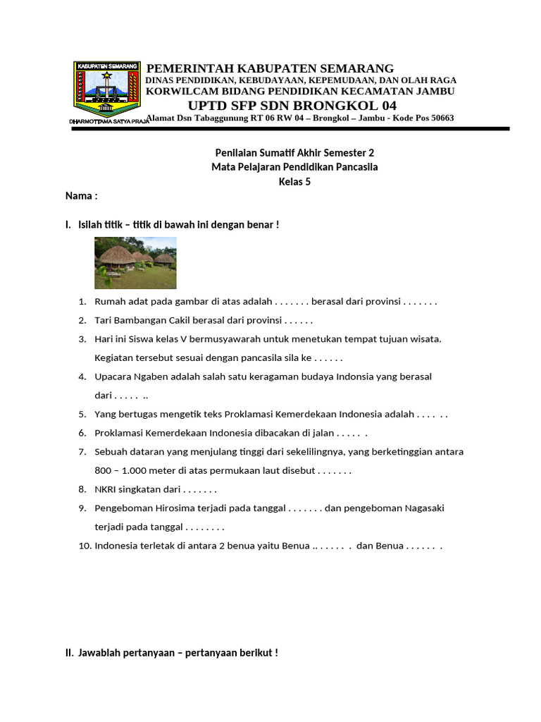 Pend Panc | PDF | Perjalanan | Kajian Bahasa Asing