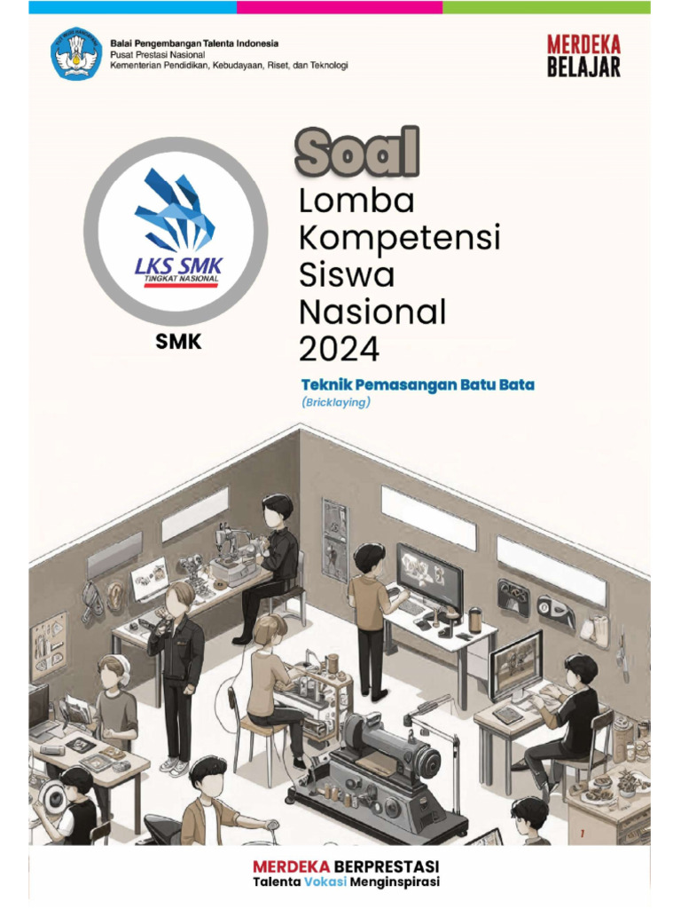 MTP Lks Bricklaying LKSN 2024 Revtm | PDF | Stationery | Masonry