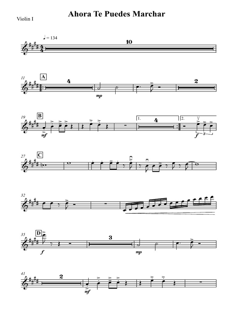 Ahora Te Puedes Marchar | PDF