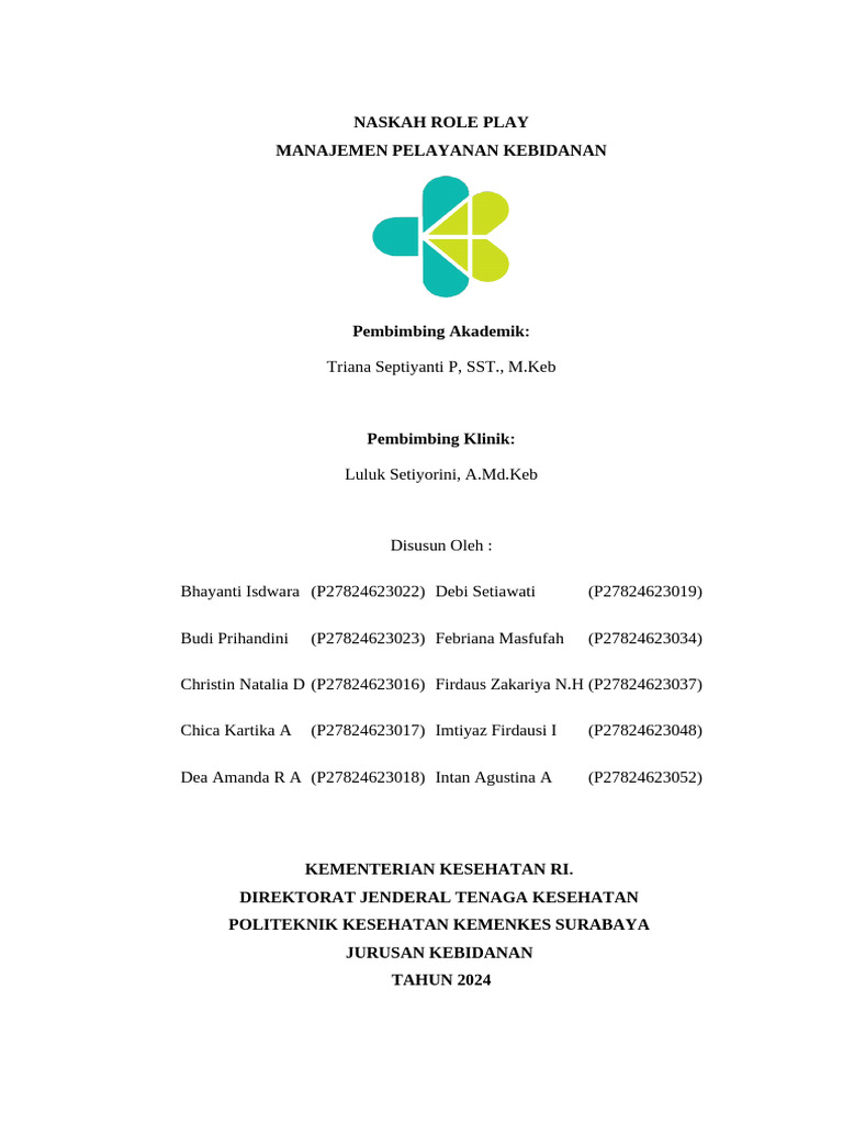 Revisi Naskah Role Play Ilo | PDF