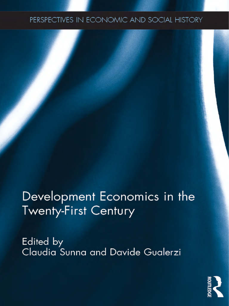 Development Economics in The Twenty First Century by Claudia Sunna ...
