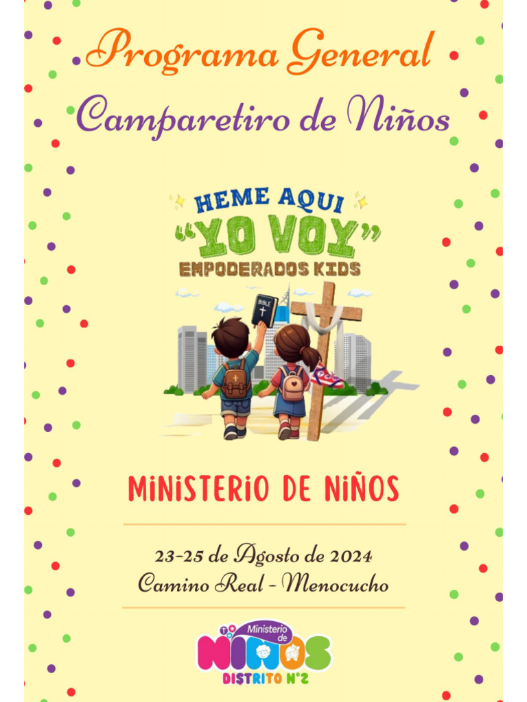 Programa General Campamento | PDF