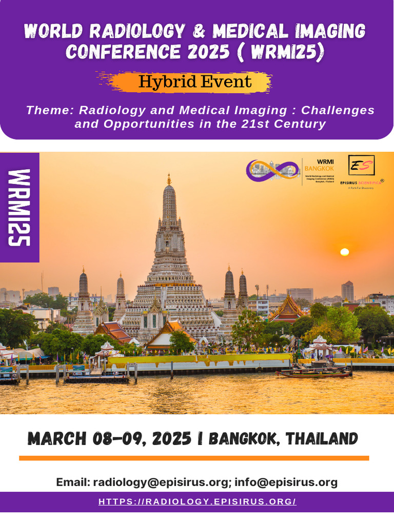 World Radiology and Medical Imaging Conference: 2025 Thaiand | PDF ...