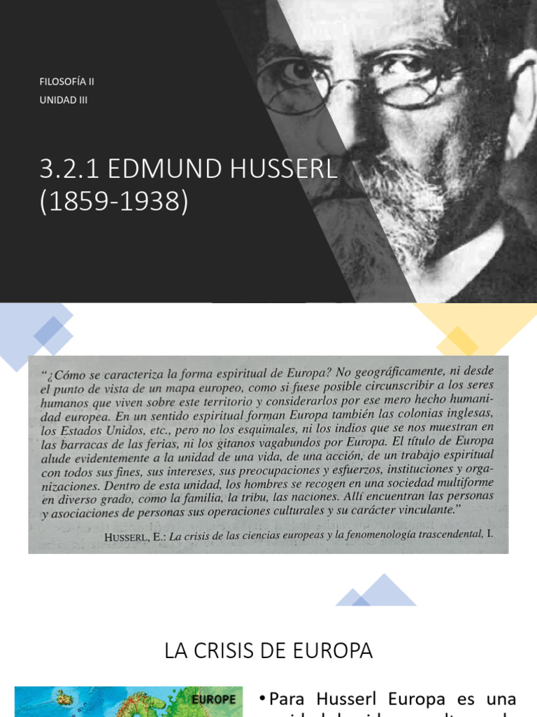 3 2 1-Husserl | PDF | Edmund Husserl | Esencia