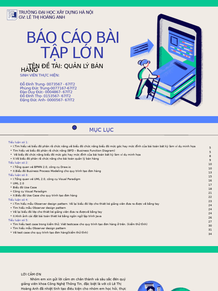 Bài Tập Lớn-nhóm 2 - 67IT2-CNPM | PDF