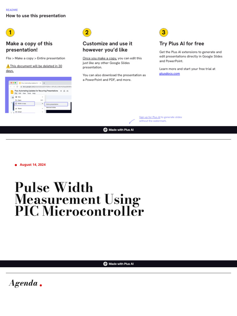Pulse Width Measurement Using PIC Microcontroller | PDF | Microcontroller | Timer