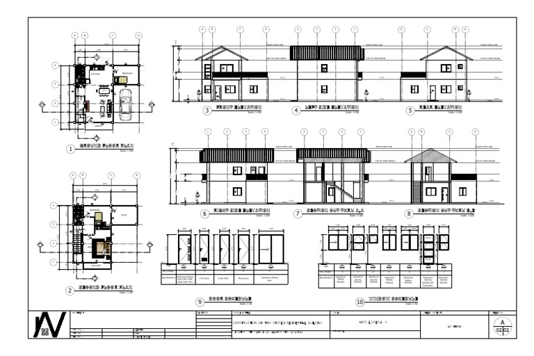 Front Elevation Left Side Elevation Rear Elevation: A B C D 4 3 2 1 A B ...