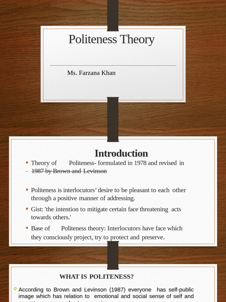 Politeness Strategies | PDF | Human Communication | Linguistics