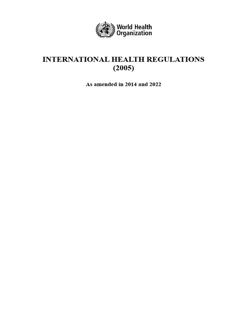 IHR_2022-en | PDF | World Health Organization | Public Health IHR_2022-en | PDF | World Health Organization | Public Health