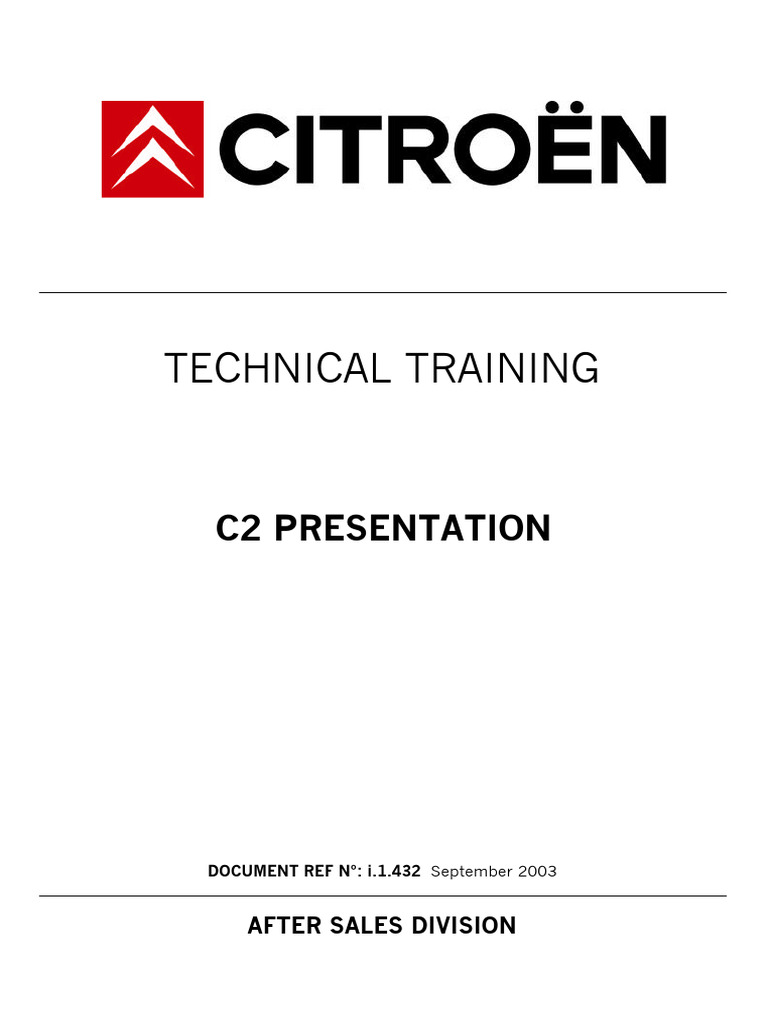 C2 Technical Information | PDF | Anti Lock Braking System | Trunk (Car)