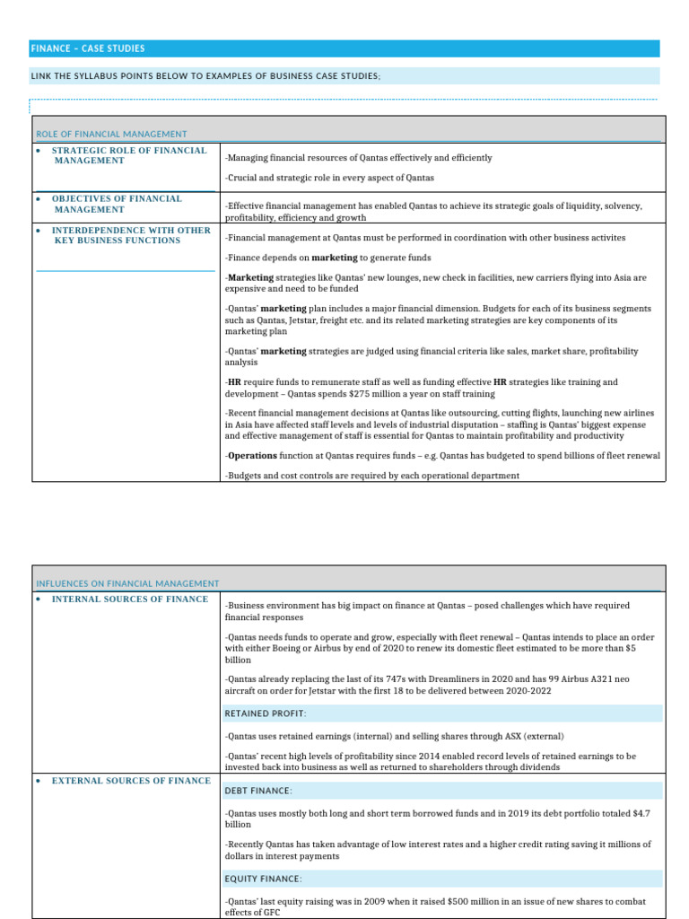 Finance Notes | PDF | Stocks | Debt