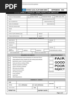 Chain Block Inspection Checklist Form | PDF