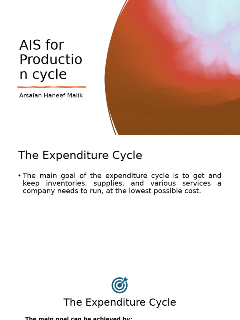 AIS For Production Cycle | PDF | Procurement | Cost Accounting