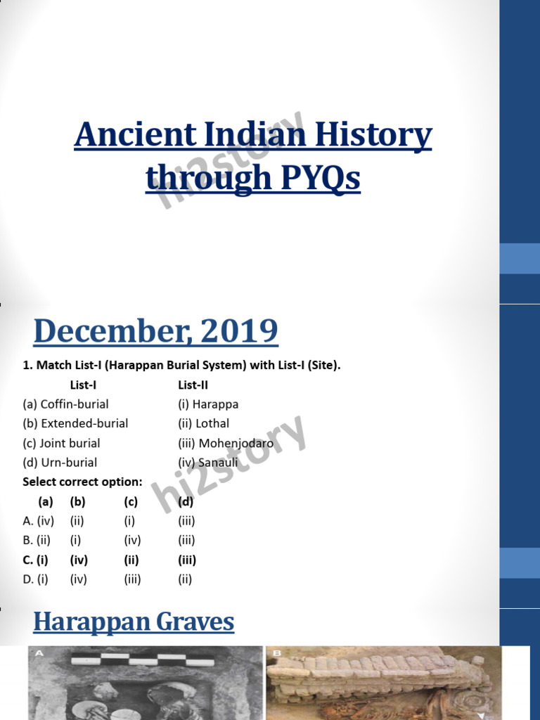 Harappan Burial Practices and History | PDF | History