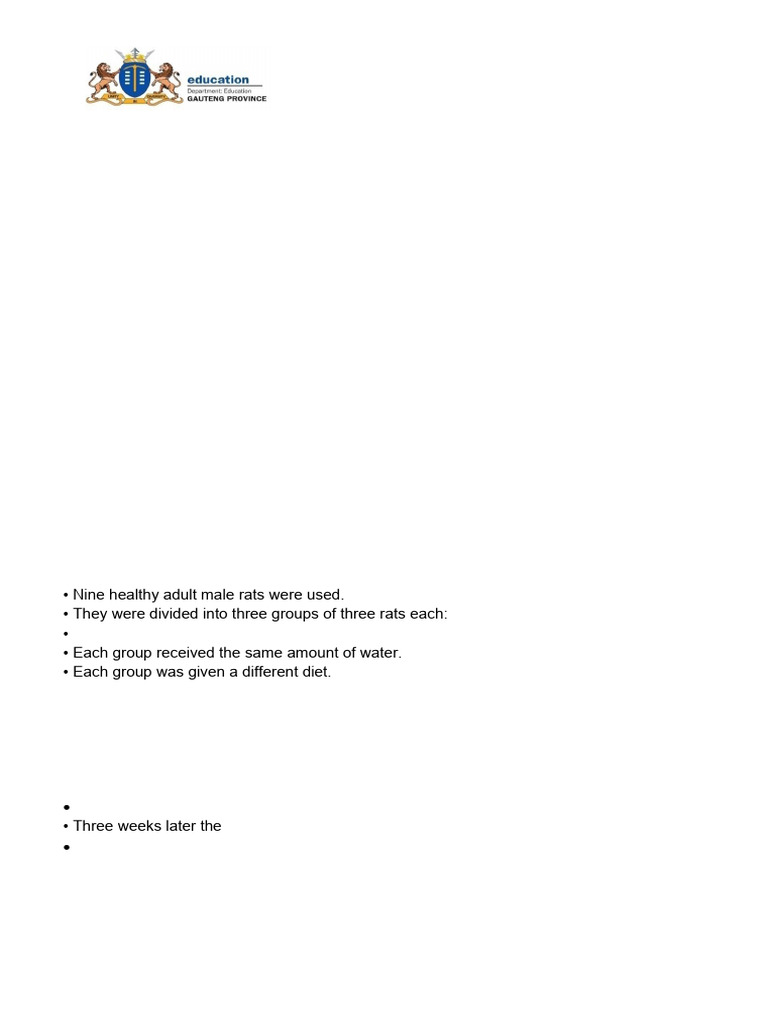 Grade 12 Term 3 Life Sciences Assignment | PDF | Insulin Resistance ...