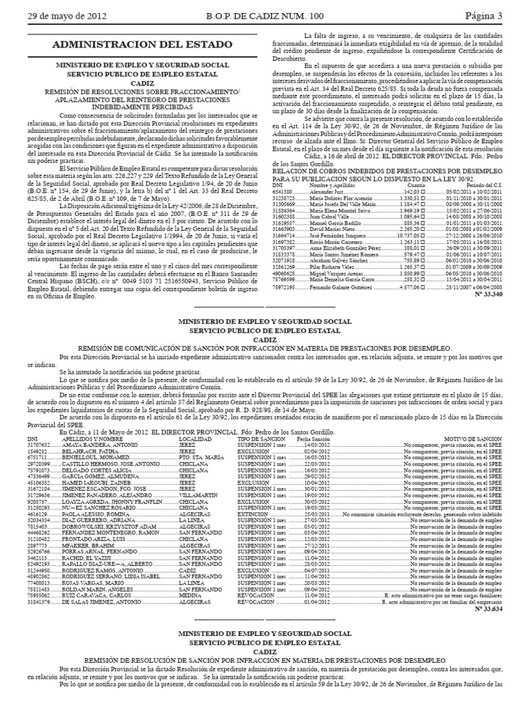 Bop100 - 29 05 12 | PDF | Derecho laboral | Tratado