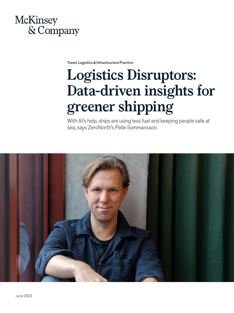Logistics Disruptors Data Driven Insights For Greener Shipping VF | PDF ...