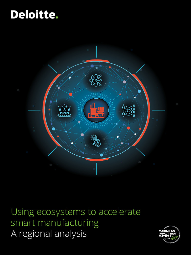 Using Ecosystems To Accelerate Smart Manufacturing Regional | PDF ...