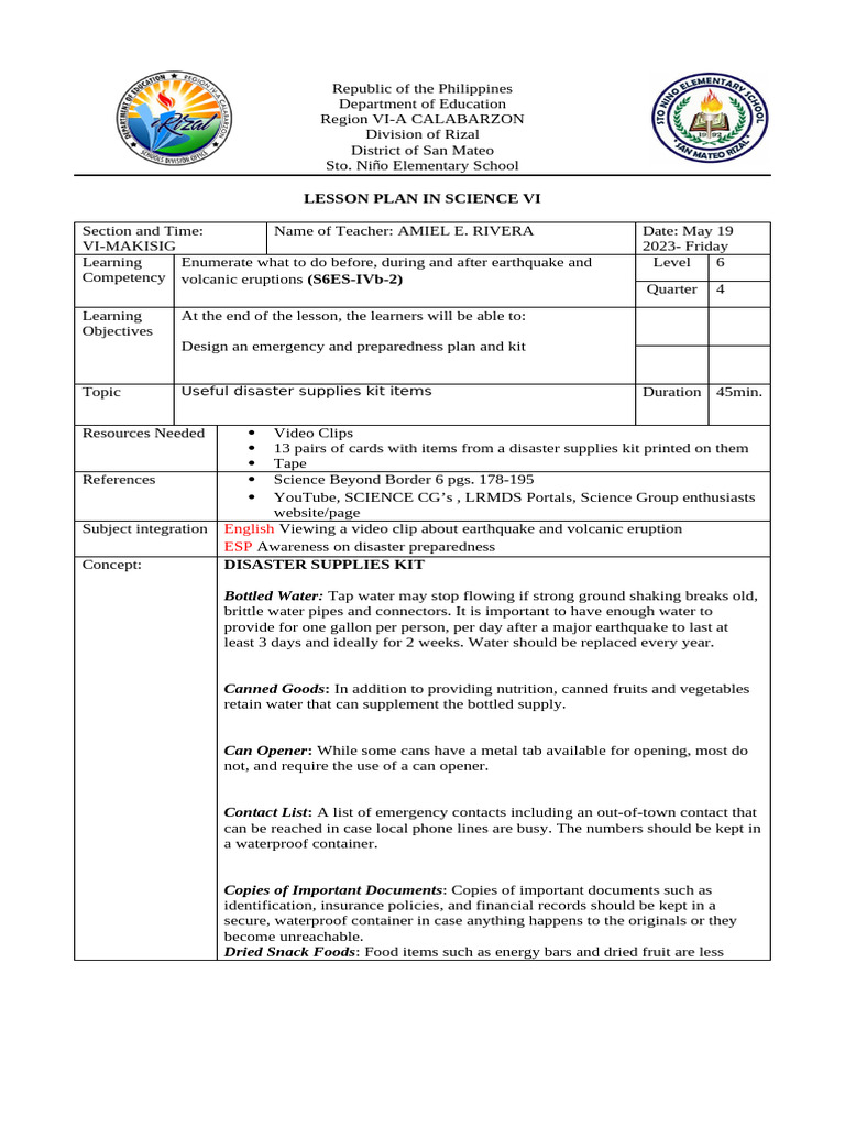 PRECAUTIONARY MEASURE Earthquake | PDF | Earthquakes