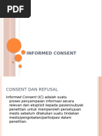Contoh Informed Consent Penelitian | PDF | Pengembangan Diri