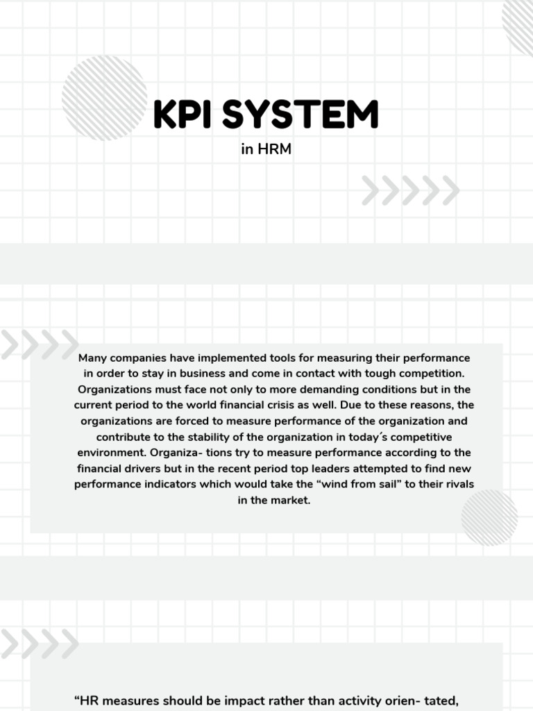 3-1 | PDF | Human Resource Management | Performance Indicator