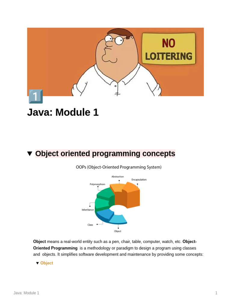 Java Module 1 | PDF | Java (Programming Language) | Integer (Computer ... Java Module 1 | PDF | Java (Programming Language) | Integer (Computer ...