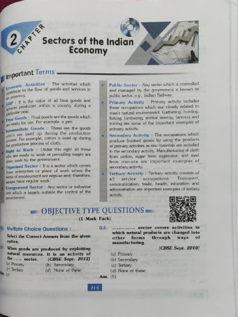 Indian Economy Sectors Guide | PDF | Employment | Loans