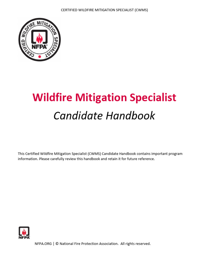 WILDFIRE HANDBOOK | PDF | Wildfire | Fires