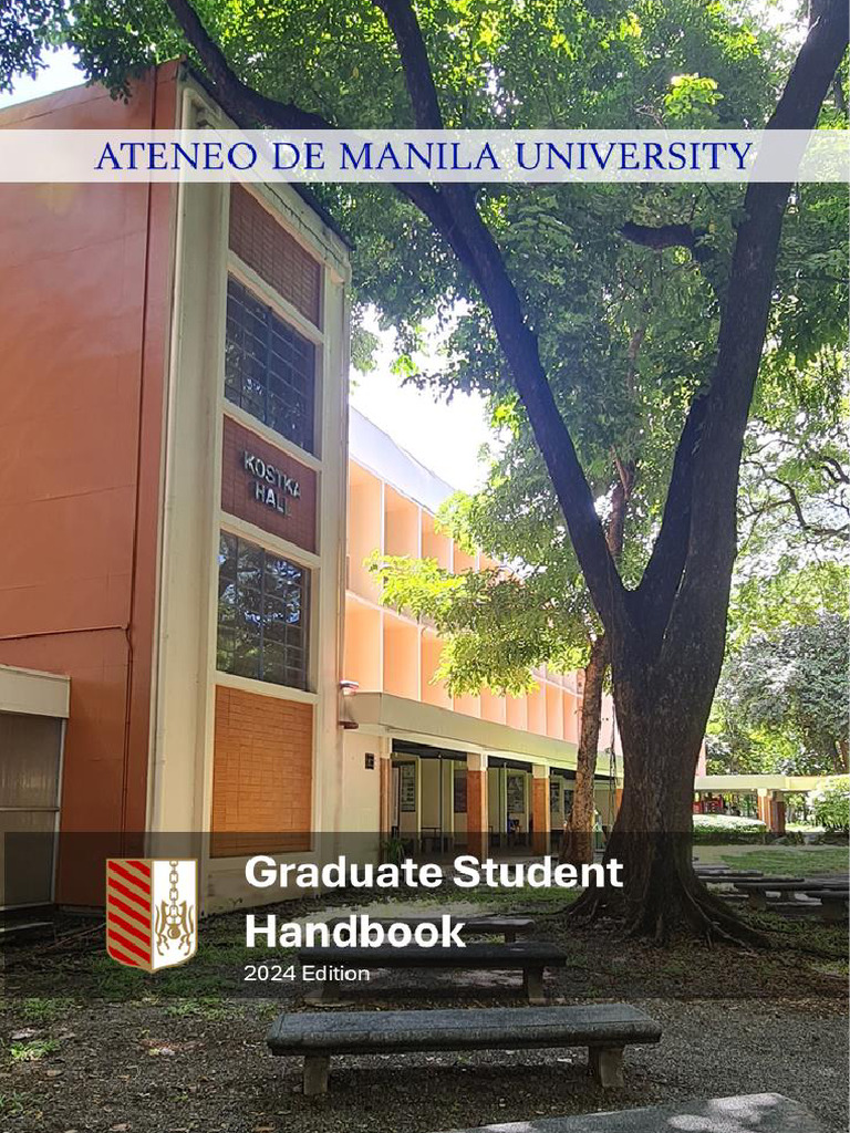 Graduate Student Handbook 2024 Edition | PDF | Thesis