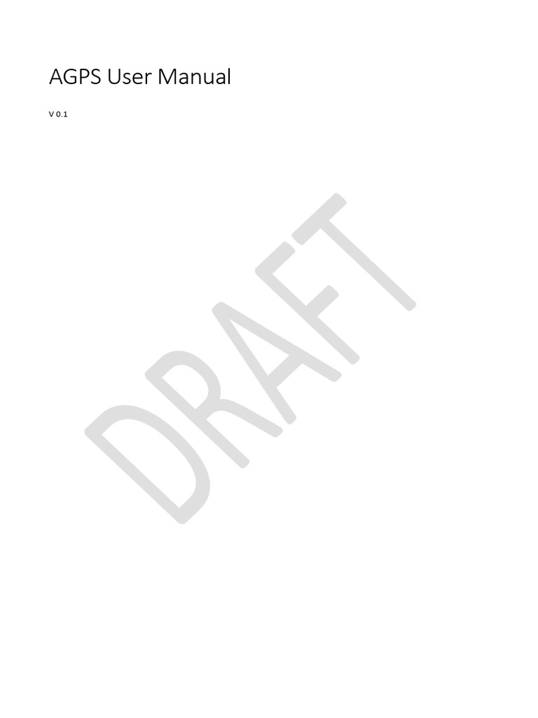 AGPS_User_Manual_0.1 | PDF | Internet Protocols | Power Supply AGPS_User_Manual_0.1 | PDF | Internet Protocols | Power Supply
