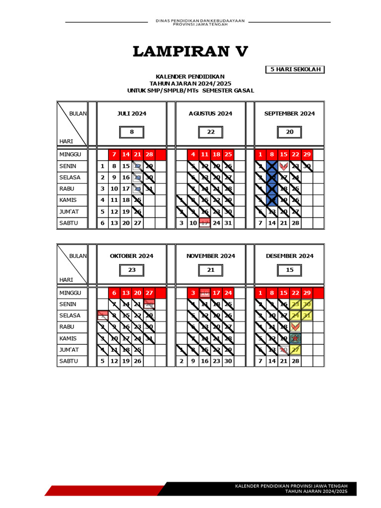 Kaldik SMP 2024-2025 | PDF
