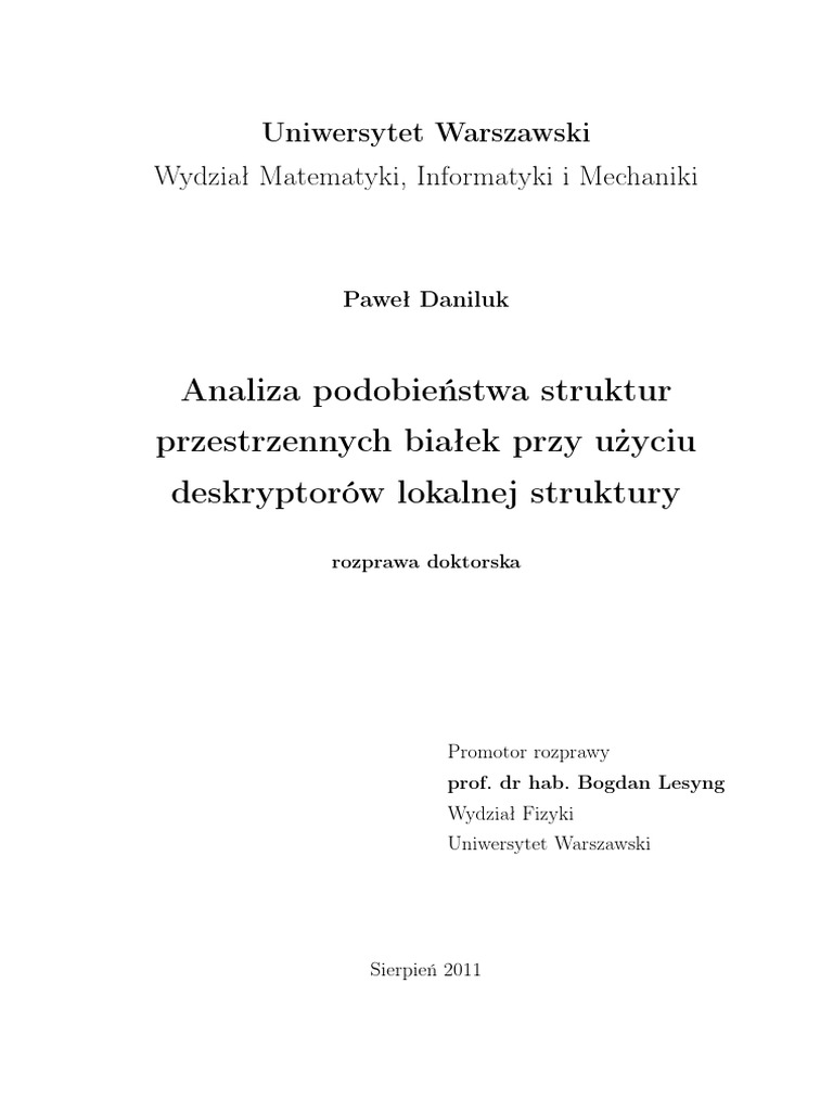 Thesis Pawel Daniluk | PDF Thesis Pawel Daniluk | PDF