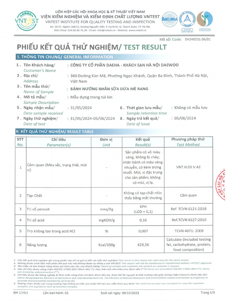 Bánh Nư NG Nhân S A D A Mè Rang | PDF