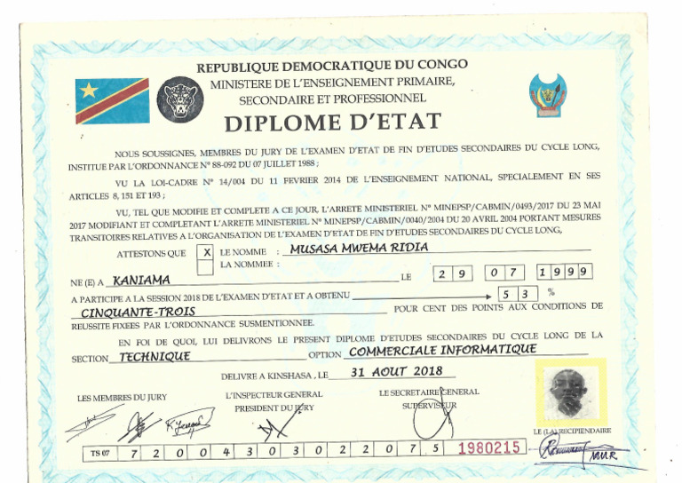 Diplome D'etat | PDF