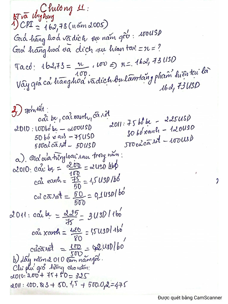 BÀI TẬP KTVM 11-12 | PDF