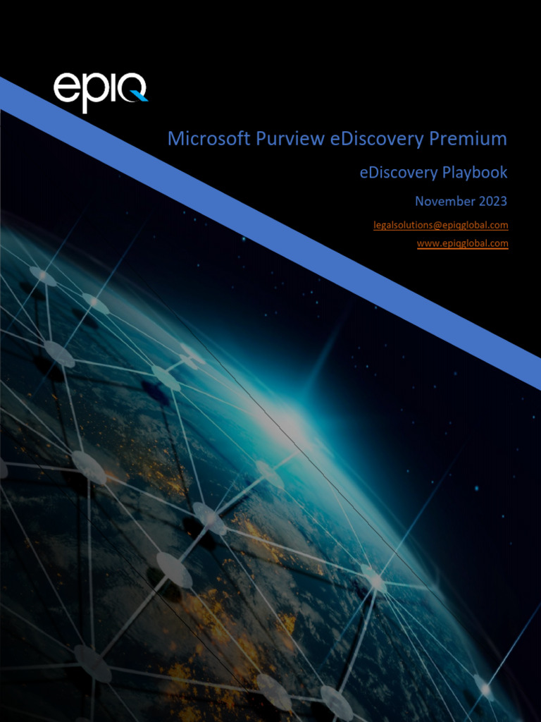 Microsoft Purview eDiscovery Guide | PDF | Search Engine Indexing | Optical Character Recognition