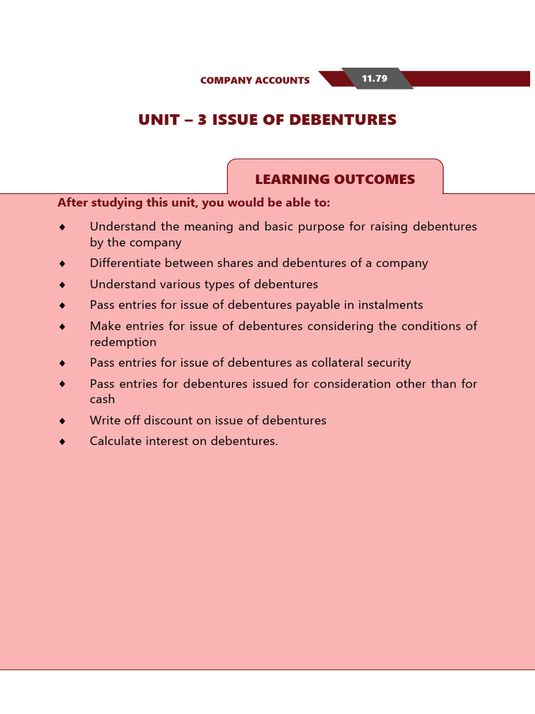 Understanding Debenture Accounting | PDF | Stocks | Balance Sheet