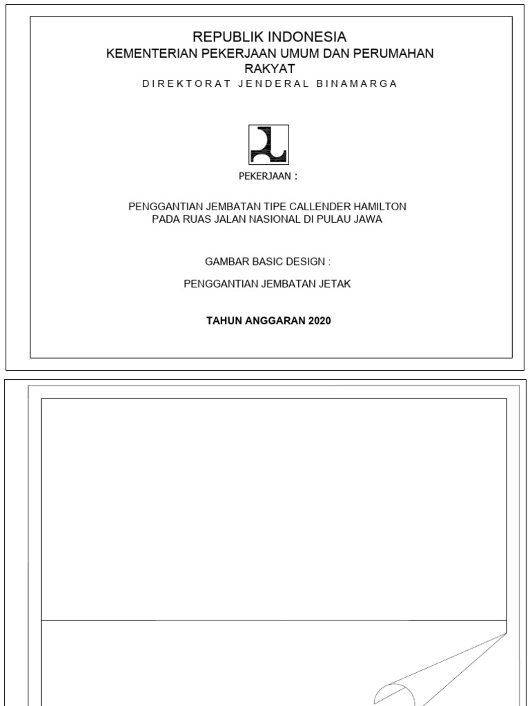 Desain Jembatan Callender Hamilton | PDF