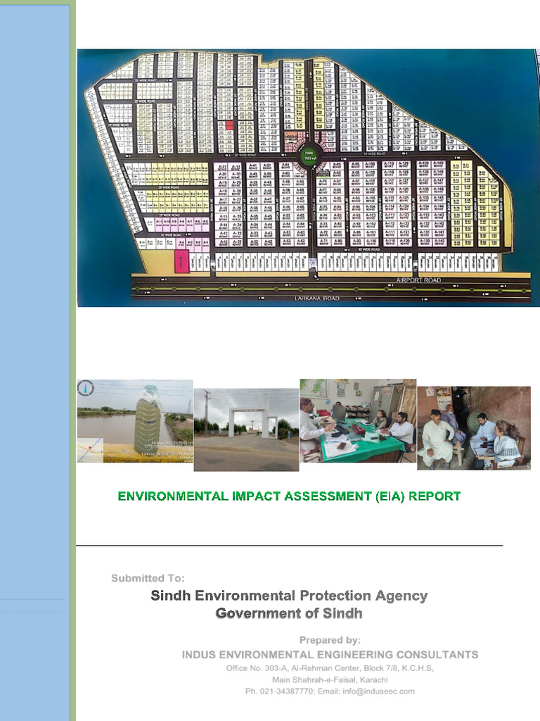 EIA - Gulshan - E-Saeed - Final - Report | PDF | Environmental Impact Assessment | Environmental ...